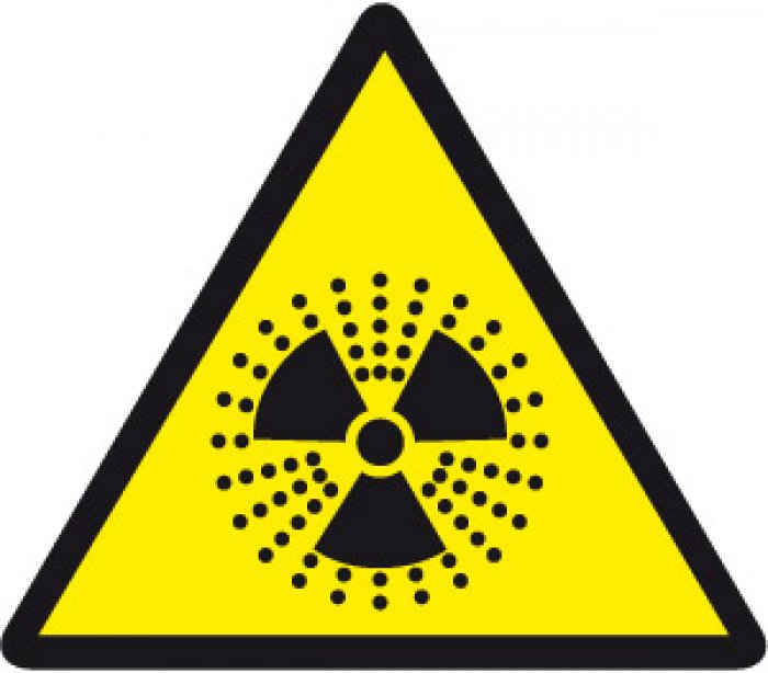 PITTOGRAMMA CONTAMINAZIONE RADIOATTIVA (18) | EMME Antincendio