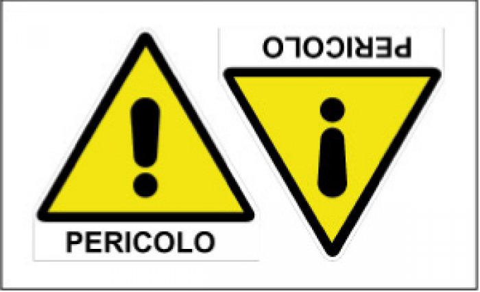 FOGLIO DISTRIBUTORE FORMATO MM 250X175 DA 2 ETICHETTE PITTOGRAMMA ...