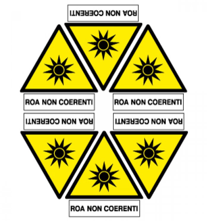 Foglio Distributore Formato Mm 165x175 Da 6 Et Pittogramma Roa+Roa Non ...